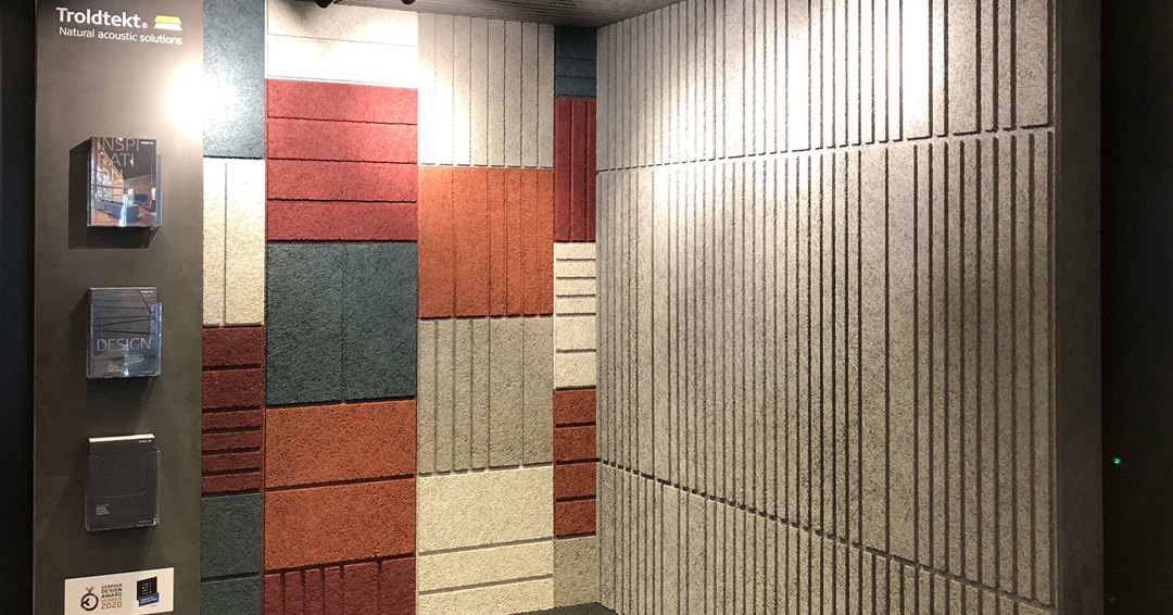 Akustiklösungen von Troldtekt auf A@W Kopenhagen